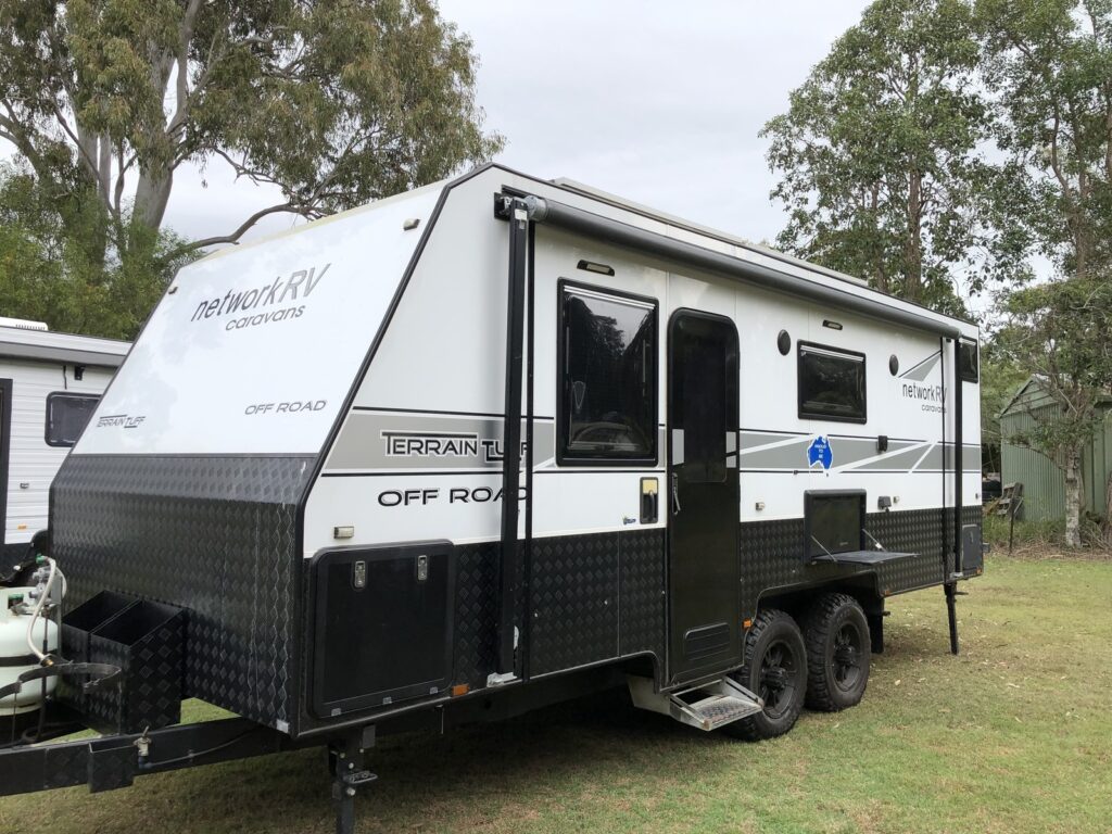 Network RV Tuff Terrain - Van Mate Caravan Hire Hervey Bay